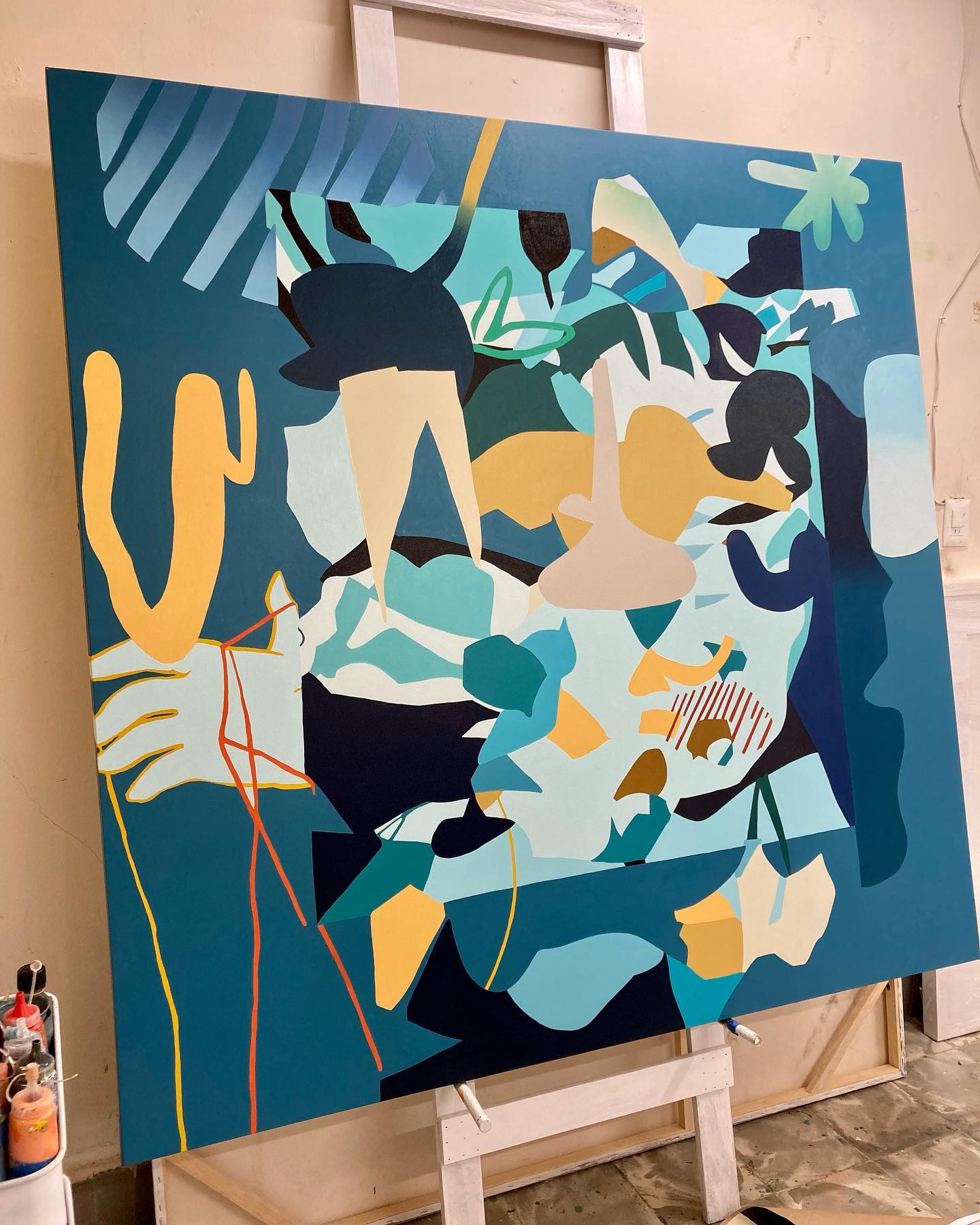 Acordes visuales y abstraccionismo en la obra de Marco Anaya - The Wellix
