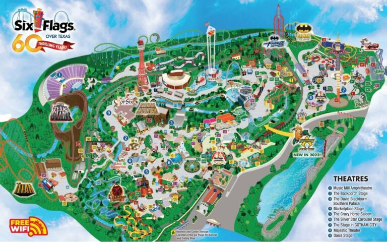 Visiting Six Flags over Texas, the experience for this summer - The Wellix